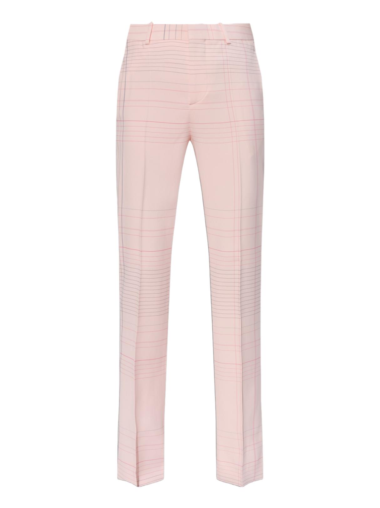 BOTTEGA VENETA Bottega Veneta Flared Plaid Trousers